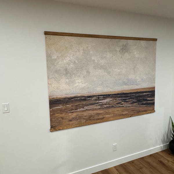 Vintage Coastal Art With Scripture Ocean Scripture Wall Art Jeremiah ...