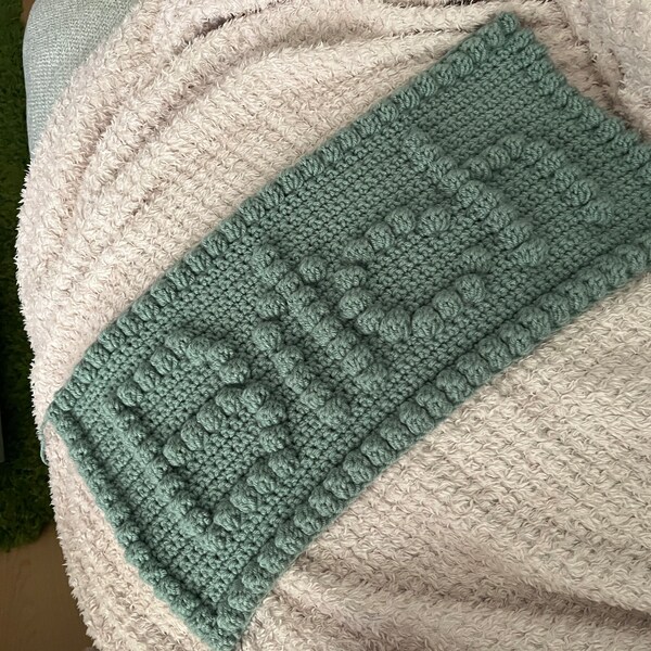Crochet Pattern//swear Blanket British//bobble Stitch//graph and ...