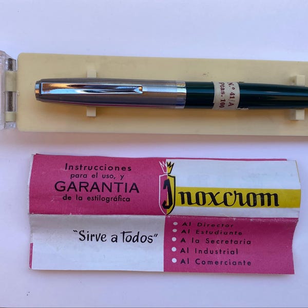 1960 Ballpoint Pen, Plastic Ballpoint Pen, Vintage Ballpoint Pen ...