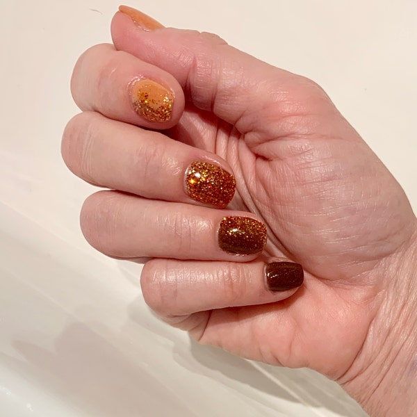 Shades of Autumn Dip Powder Collection: Fall Nail DIY Manis - Etsy