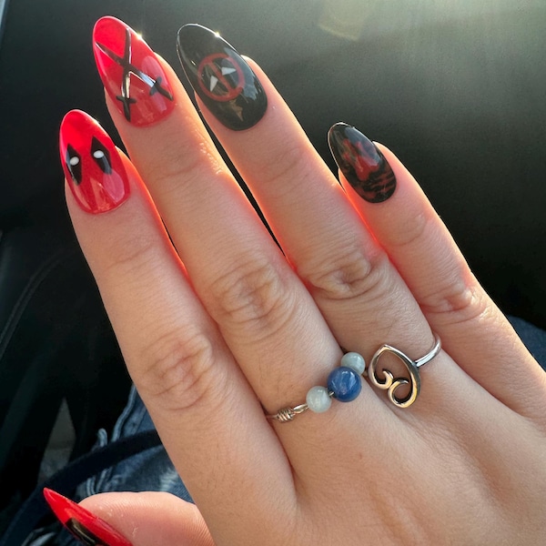 Fourth Wing Inspired Nails; Dragon Nails - Etsy