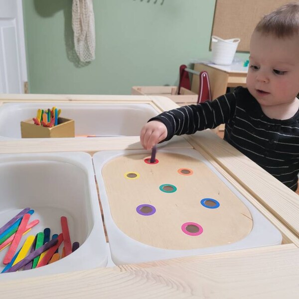 Planets Flisat Table Insert, Trofast Bin Insert, Space Sensory Table ...