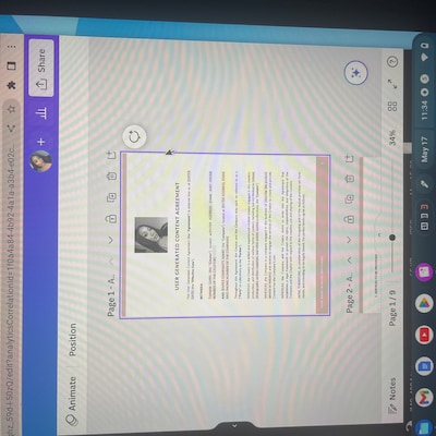Factuur Template Canva Dutch Invoice Template for Creators Creatives ...