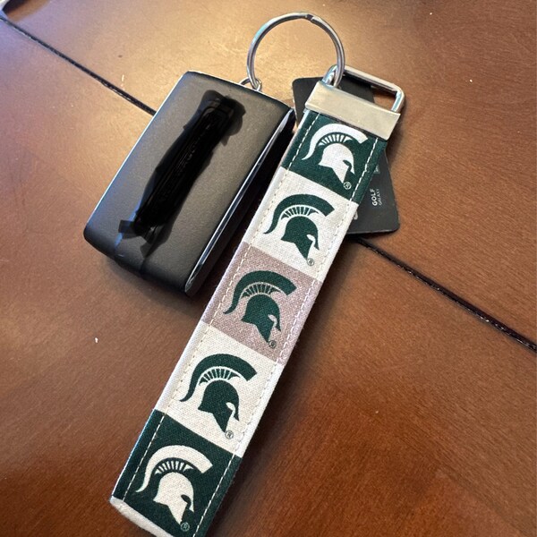 MSU Key Fobs/keychain - Four Choices! - Etsy