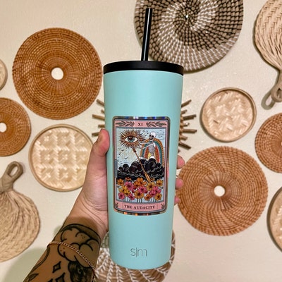 The Audacity Tarot Card Holographic Sticker Audacity Tarot - Etsy