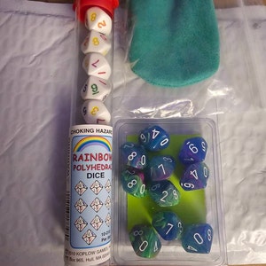 RPG Critical Hit and Fumble Dice Tabletop Gaming Game Roll Random ...