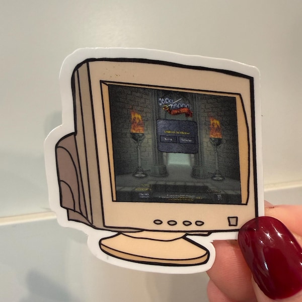 Old School Runescape Sticker, OSRS Gaming Decal - Etsy