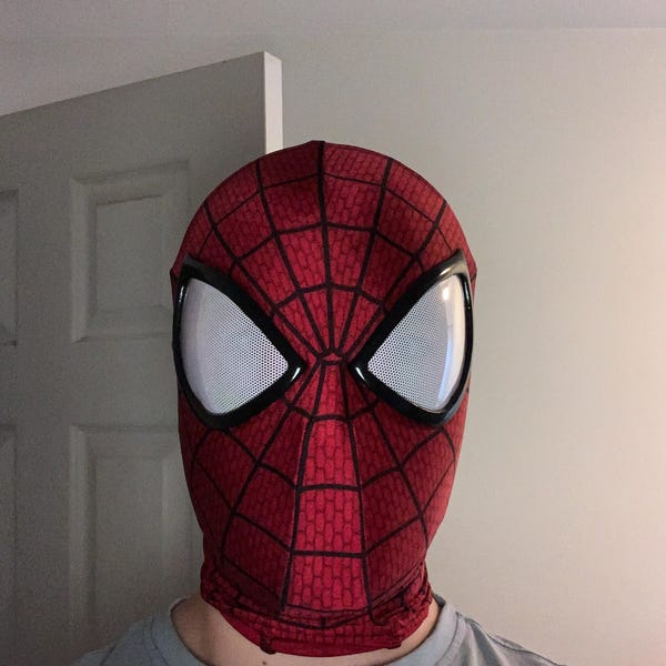 Customized Miles Morales Spiderman Mask Cosplay Spiderman Mask