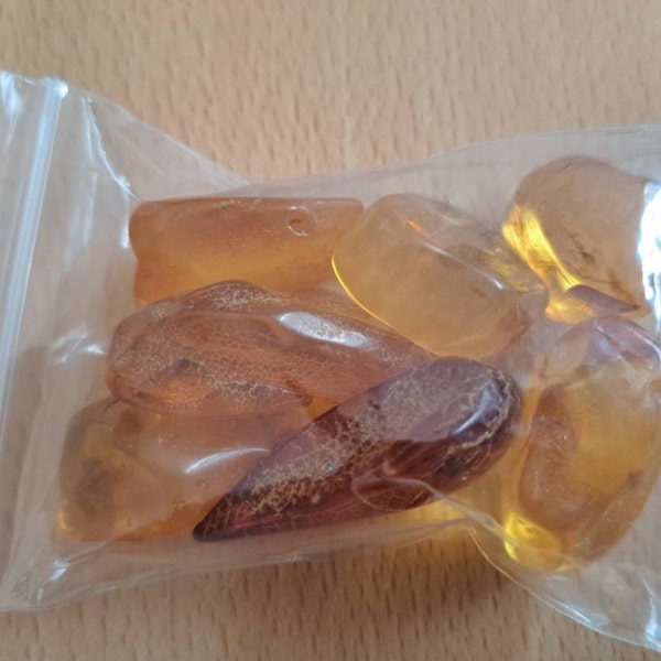 AMBER BALTIC / Raw Baltic Amber Stone Stones Bernstein Natural Bursztyn ...