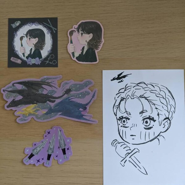 The Cruel Prince Vinyl Stickers Set | Jude and Cardan | Jude Duarte ...