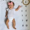 Personalized Rainbow Milestone Mat, Twins Age Blanket, Twins Gift Idea ...