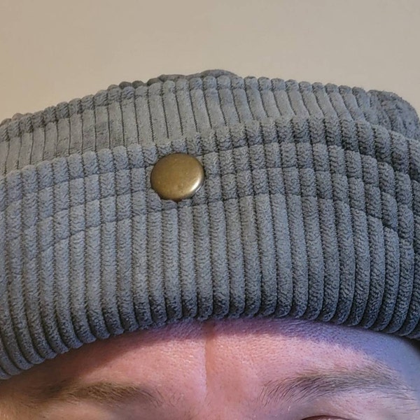 Handmade 5 Panel Cap With Short and Soft Flip up Brim. Custom Five ...