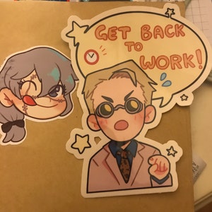 Get to Work Sticker - Etsy
