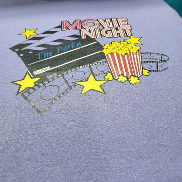 Movie Night Svg, INSTANT DOWNLOAD, SVG, Cinema Svg, Popcorn Svg, Film ...