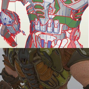 EVA 01 Evangelion Body Armor Foam Templates - Etsy