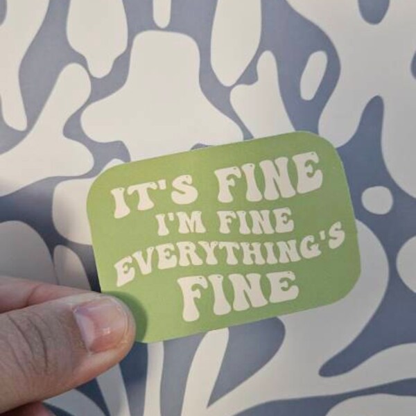 Melting Smiley Face Sticker, Cute Stickers, Drippy Yellow Happy Face ...