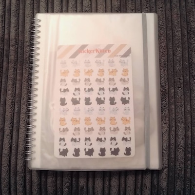 Kitten Stickers Cute Cat Planner Stickers by Stickerkitten - Etsy