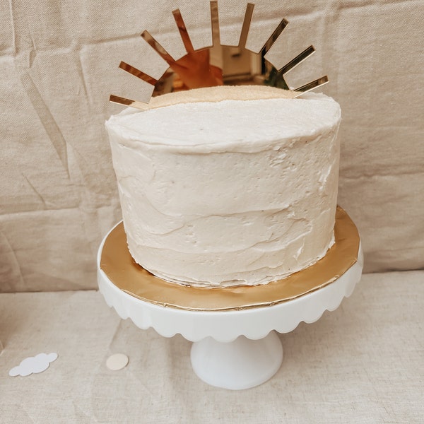 Sun Cake Topper - Etsy