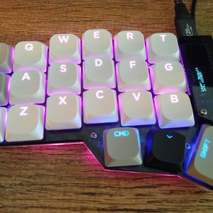 MBK PBT Blank Choc Low Profile Keycap Set for Choc / Chocolate Low ...