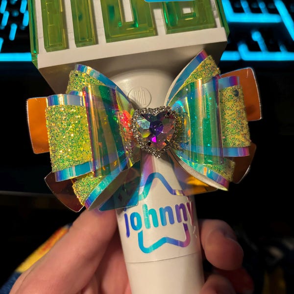 New NCT 127/dream/wayv Light Stick Leather Bow Kpop Accessory - Etsy