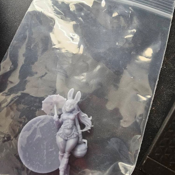 Sailor Selune, Elf Magical Girl | 32 Mm Resin Miniature | Twin Goddess ...