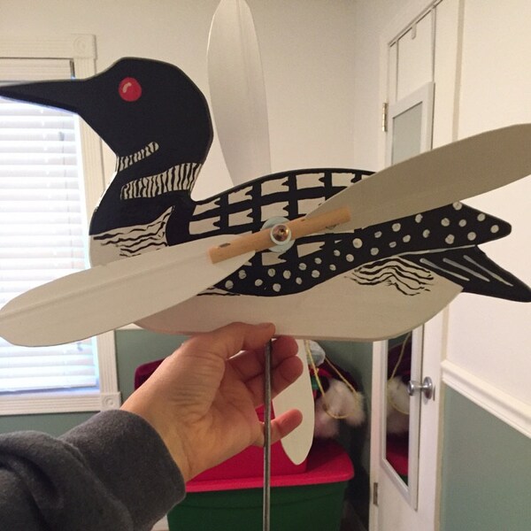 Common Loon Whirligig - Etsy