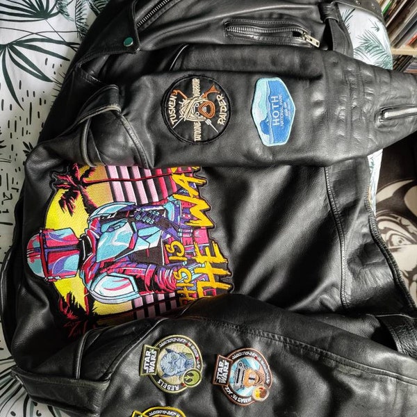 THIS is THE WAY Large Back Patch for Custom Biker Vest - Etsy