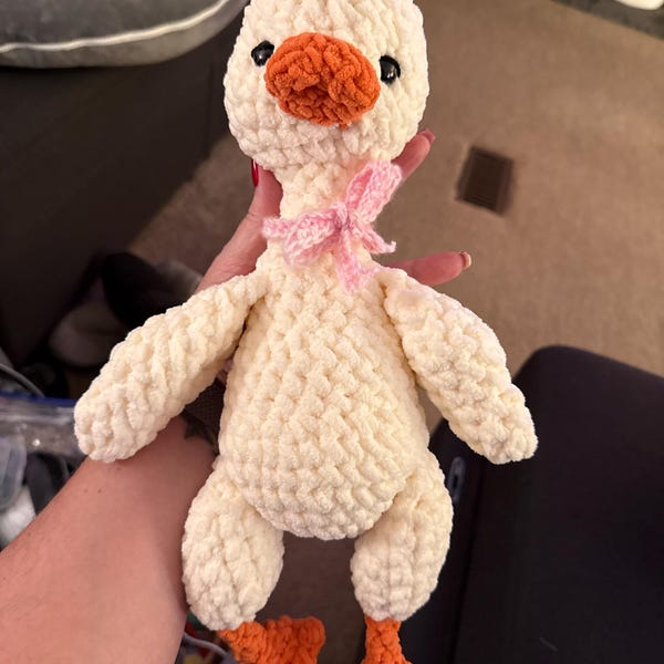 Goose Crochet Pattern / Gigi the Silly Goose Crochet Pattern / Low Sew ...