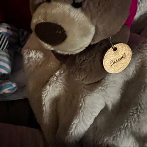 Aaron the Bear Upcycled Soft Toy by Second Hugs/cuddly Toy/ Teddy Bear ...