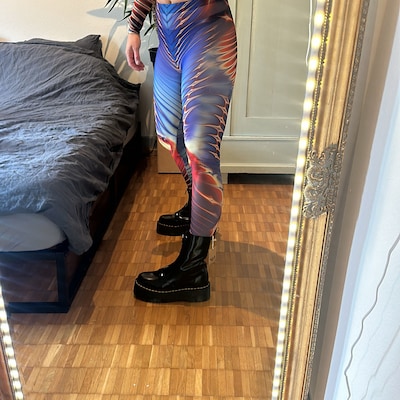 Neon Costume, UV Light Set Costume, Rave Dancer Costume, Psychedelic ...