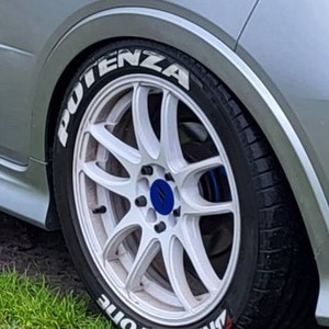 Permanent Michelin Tire Lettering Stickers 1.00 Letter for 14 to 22 16 ...