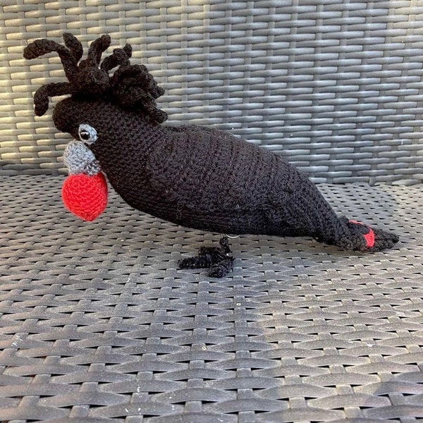 Amigurumi WHITE COCKATOO - Crochet Pattern, PDF in English, Deutsch ...
