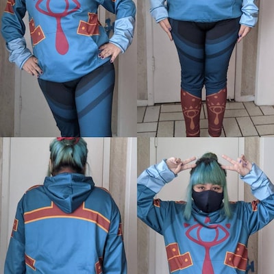 Sheikah Cosplay Printed Fabric Leggings - Etsy