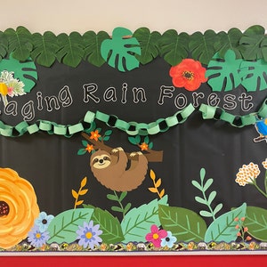Spring Bulletin Board, Let's Grow Together Bulletin Board, Succulent ...
