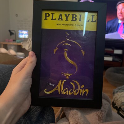 Playbilll Frame 2 Openings With Mat for Playbill and Ticket - Etsy