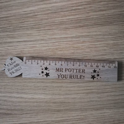 You Rule Engraved Thank You Teacher Ruler Gift Nursery Teacher Gifts ...