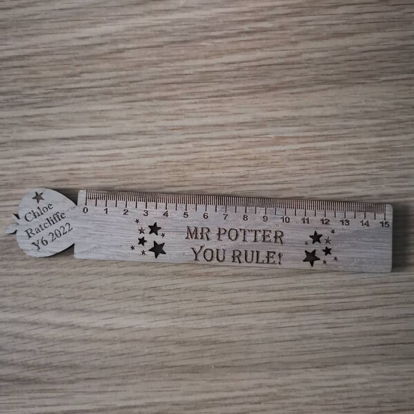 You Rule Engraved Thank You Teacher Ruler Gift Nursery Teacher Gifts ...