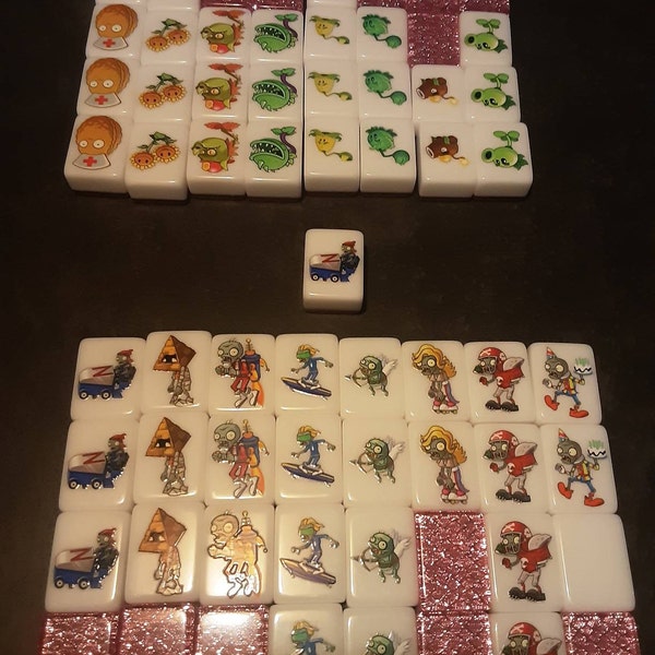 XL Seaside Escape Tile Game: 65 Handmade Customized Tiles - Etsy