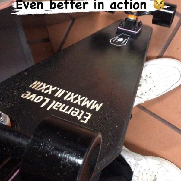 Coffin Croozer Longboard 30" - "coffin" Black Board - Etsy