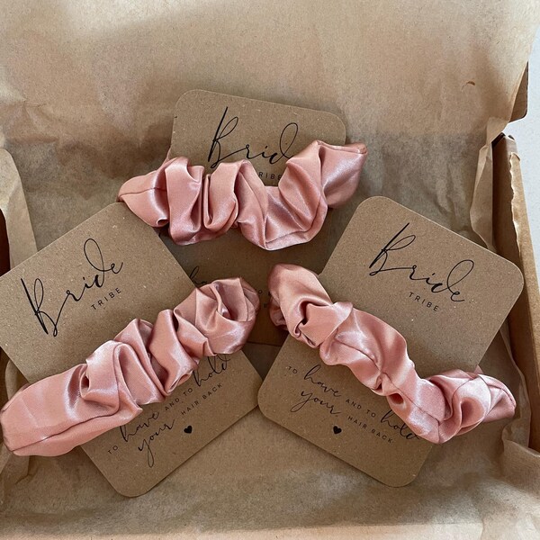 Sage Hen Do Scrunchies Bride Tribe Favours Hen Party Favours I Do Crew ...