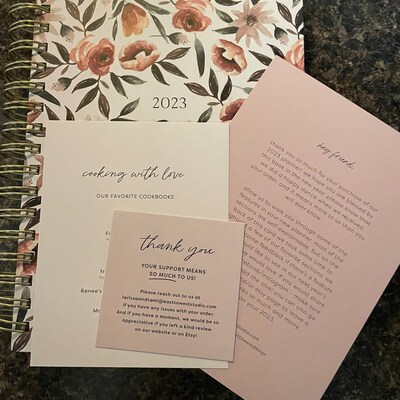 Extra Recipe Pages 40 Recipes 20 Double-sided Recipe Pages - Etsy