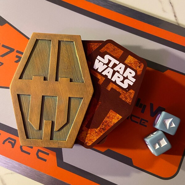 Star Wars Sabacc Card Box 3D Print for Han Solo Lando Cosplay and ...