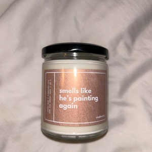 Smells Like Custom Text Candle Funny Gift Soy Candle Anniversary Gift ...