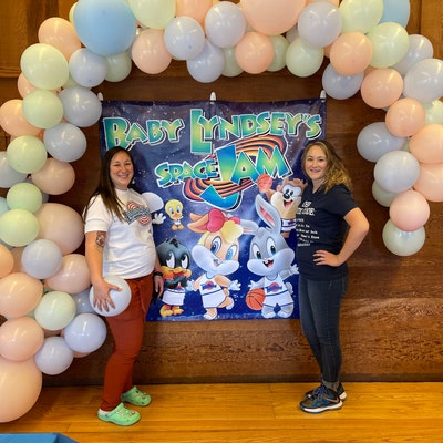 Custom Designed It's A BABY JAM With the GANG Party Backdrop Baby Jam ...