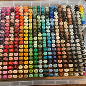 Copic Marker Insert Only for Black Bag Holds 276 Markers - Etsy