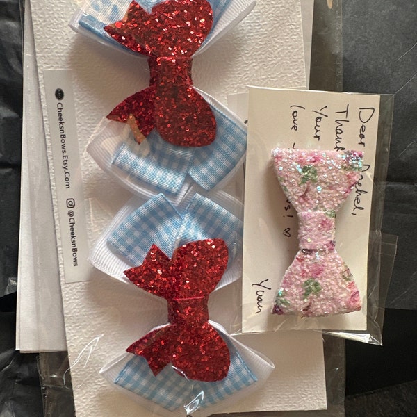 Wizard of Oz Dorothy Inspired Hair Bow | There is No Place Like Home ...