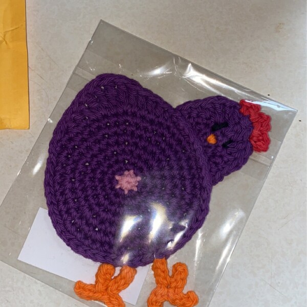 Chicken Butt Cup Coaster, Whimsical Hen Coaster, Chicken Lover Crazy ...
