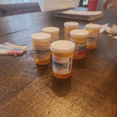 Pharmacy Bottle Labels Custom Prescription Labels LABELS ONLY Printed ...