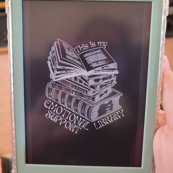 Bookish E-reader Lock Screen, Kindle Lock Screen, Kindle Paperwhite ...