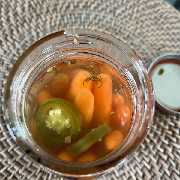 Pickled Carrots Long 32oz - Etsy